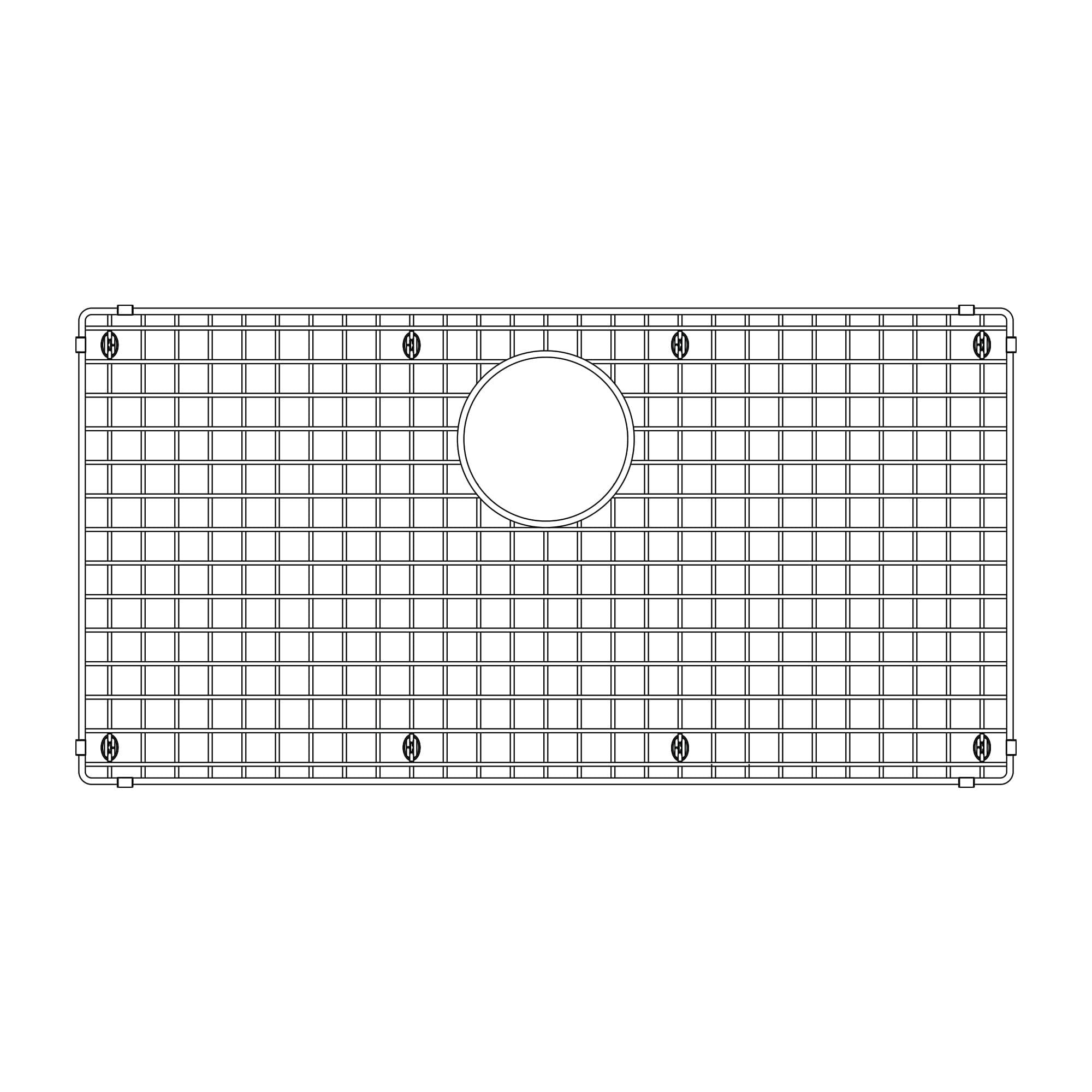 Blanco 235968 Quatrus 28-1/2" L X 14-1/2" W Stainless Steel Basin Rack ...