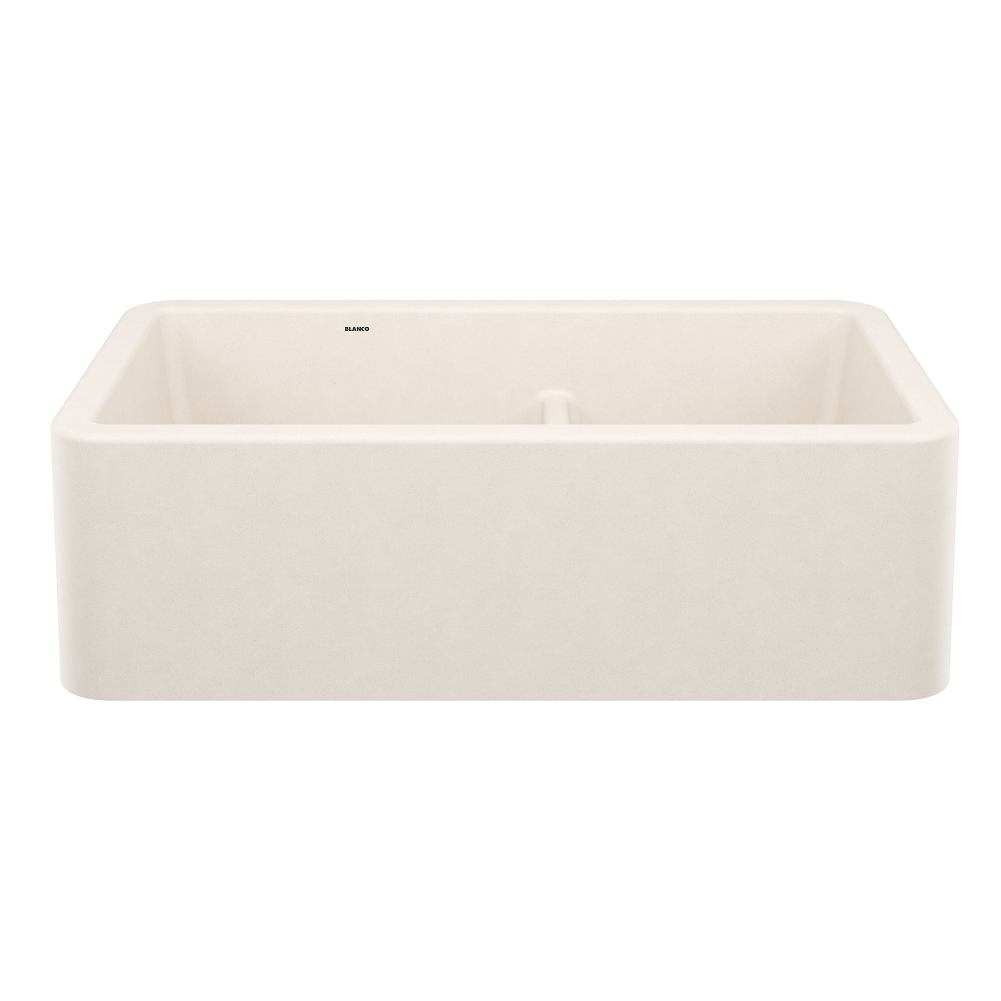 Blanco 402322 Ikon 33" Farmhouse Double Basin Silgranit Kitchen Sink ...