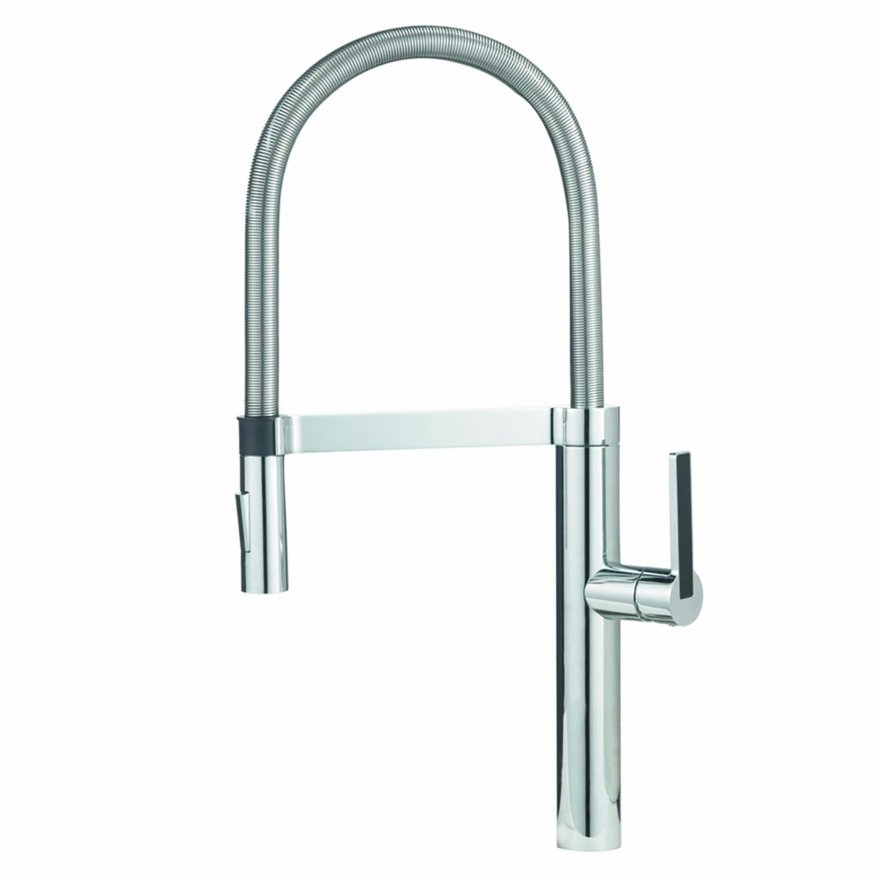 Blanco 441405 Semi-Pro, 1.8 GPM, Polished Chrome Kitchen Faucet ...