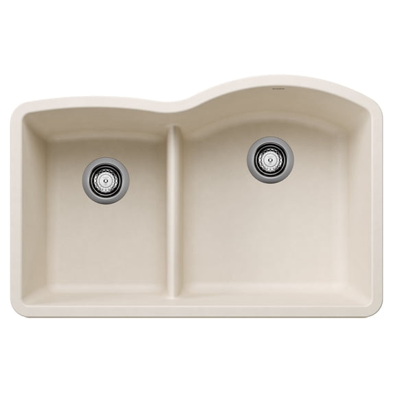 Blanco 441603 Diamond 32" Undermount Double Basin Silgranit Kitchen ...