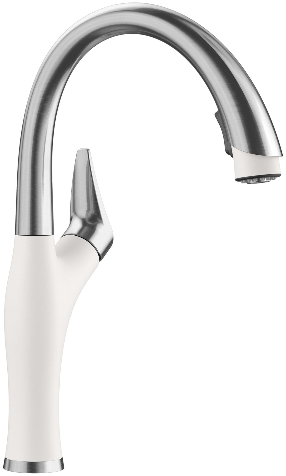 Blanco 442038 Artona 1.5 GPM Single Hole Pull Down Kitchen Faucet ...