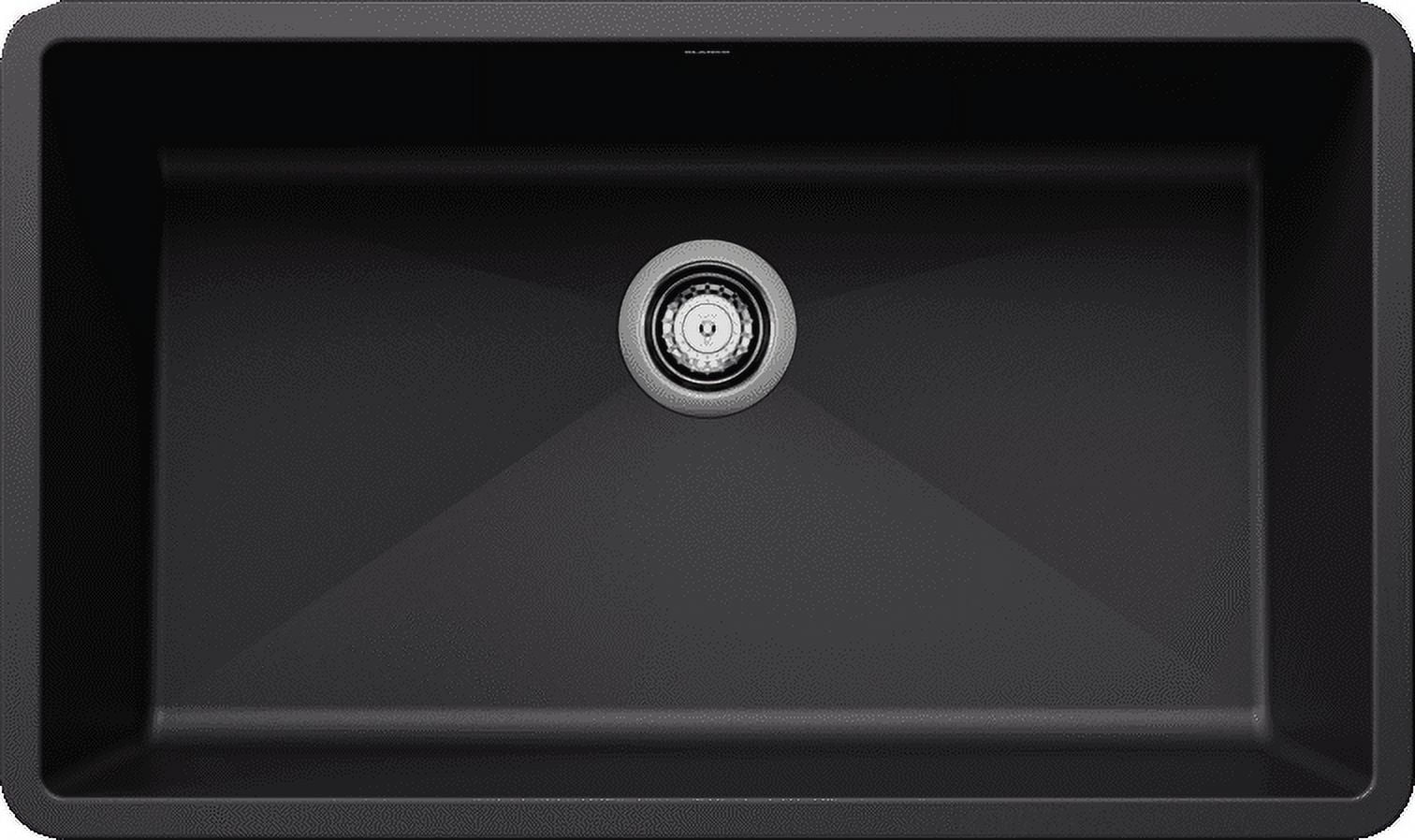 Blanco 442935: Precis Collection 32" Super Single Bowl Kitchen Sink ...