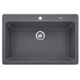 Blanco 442954 Grandis 33" Drop-In Or Undermount Single Basin Silgranit ...