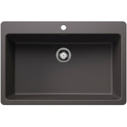 Blanco 443147 Quatrus 28" Undermount Single Basin Stainless Steel ...