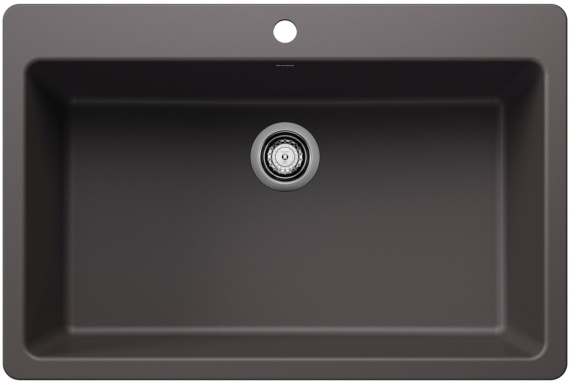 Blanco 443197 Liven 33" Drop-In/Undermount Super Single Basin Silgranit ...