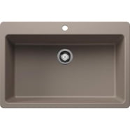 Blanco 442551 Valea 27" Undermount Single Basin Silgranit Kitchen Sink ...