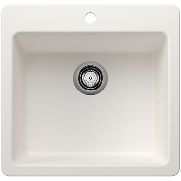 Blanco VALEA Super Single Bowl SILGRANIT Sink Cinder - Walmart.com
