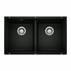 Blanco PRECIS Equal Double Bowl SILGRANIT Sink White - Walmart.com
