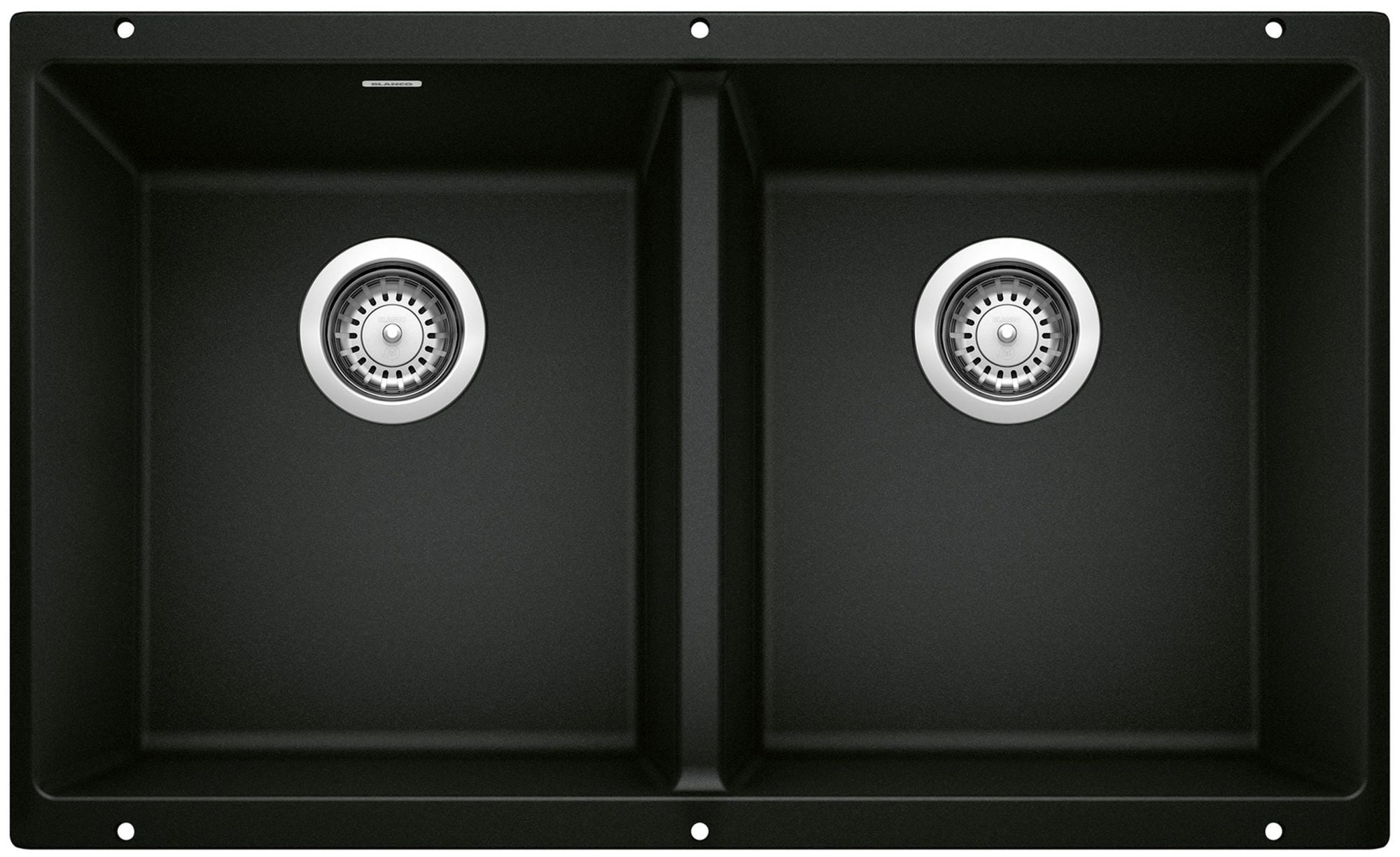 Blanco 516320 Precis 29-3/4" Undermount Double Basin Silgranit Kitchen ...