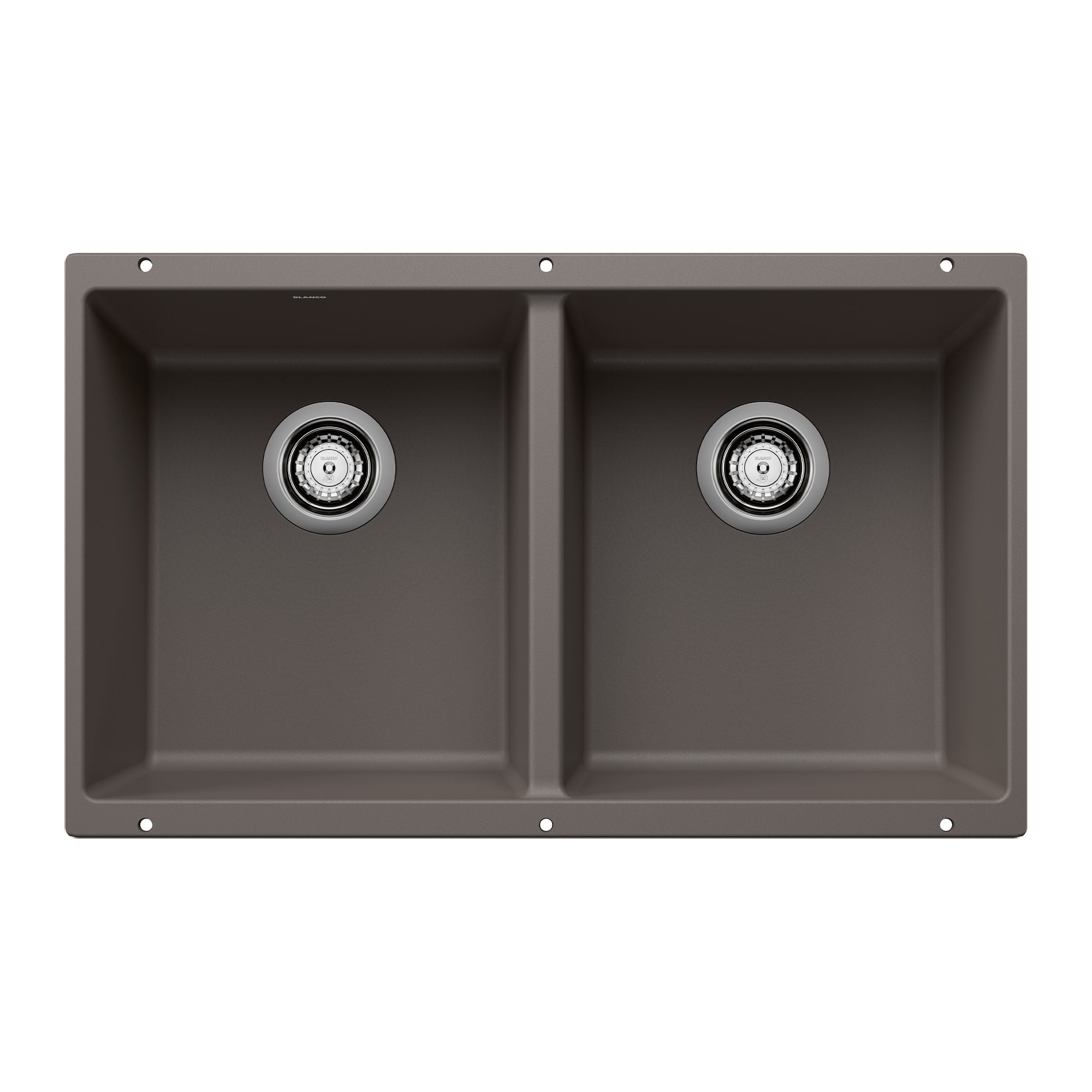 Blanco 516320 Precis 29-3/4" Undermount Double Basin Silgranit Kitchen ...