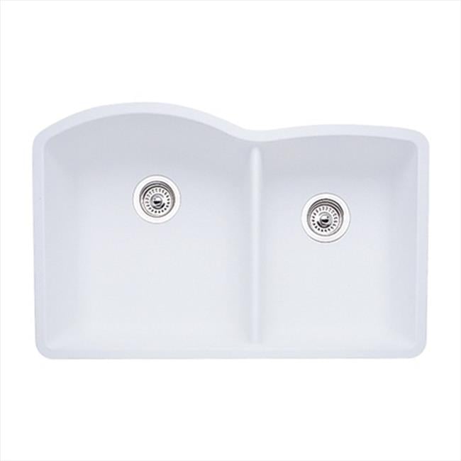 Blanco Diamond Undermount Kitchen Sink - White - 1.75 in. - Walmart.com