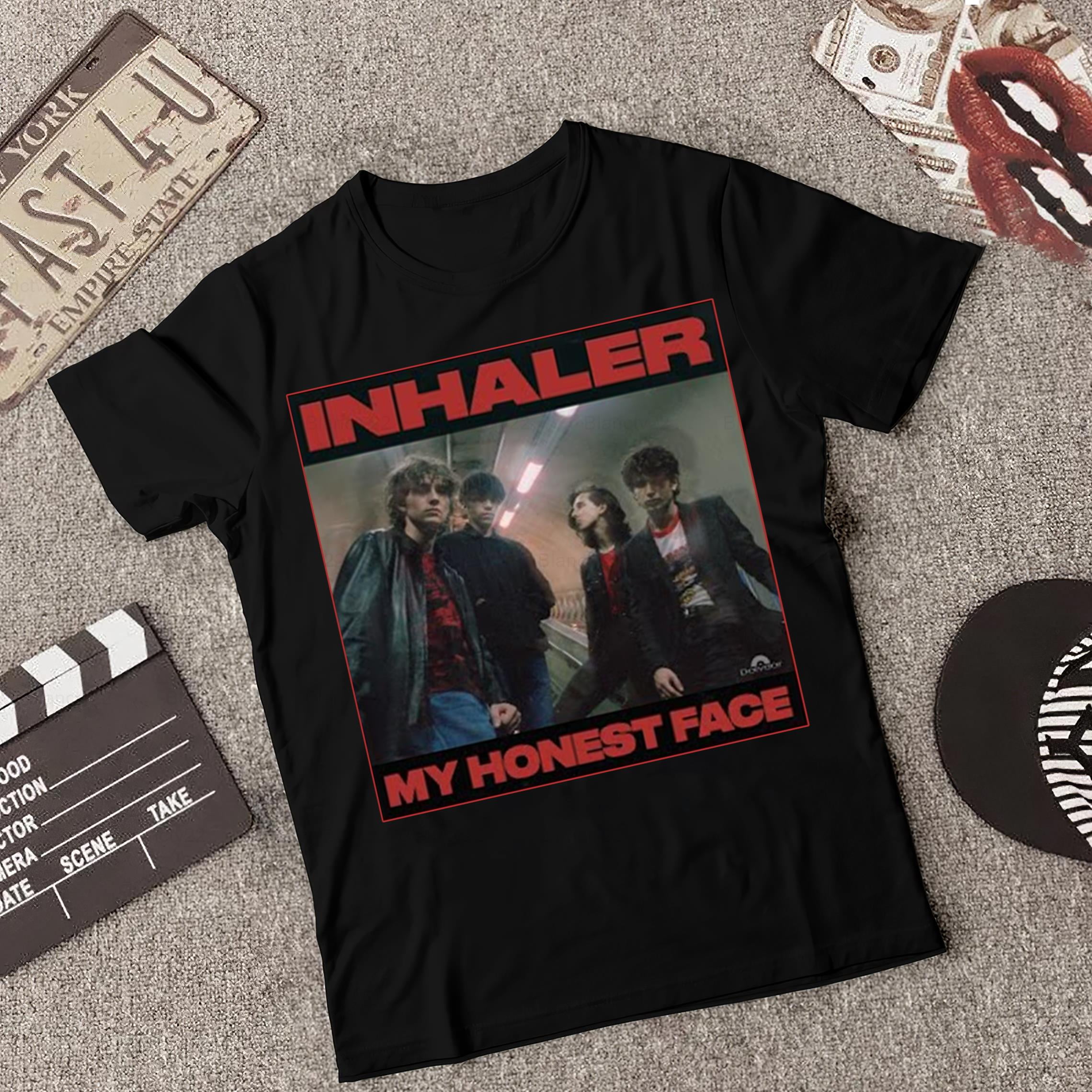 Blanctv22 INHALER Band T-Shirt My Honest Face Album Fan Merch, for men ...