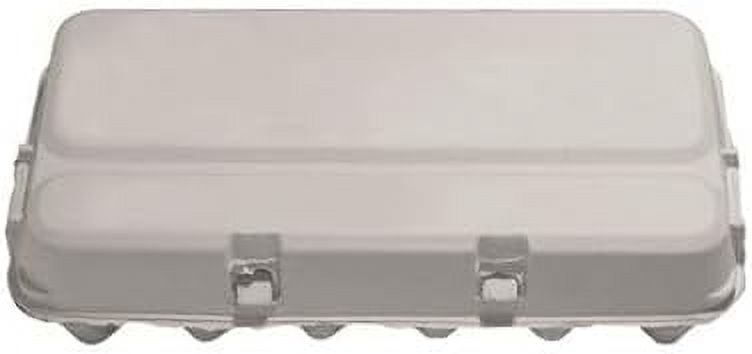 Blank 18-Egg Flat Top Paper-Pulp Carton- Bulk [100 Pack] - Walmart.com