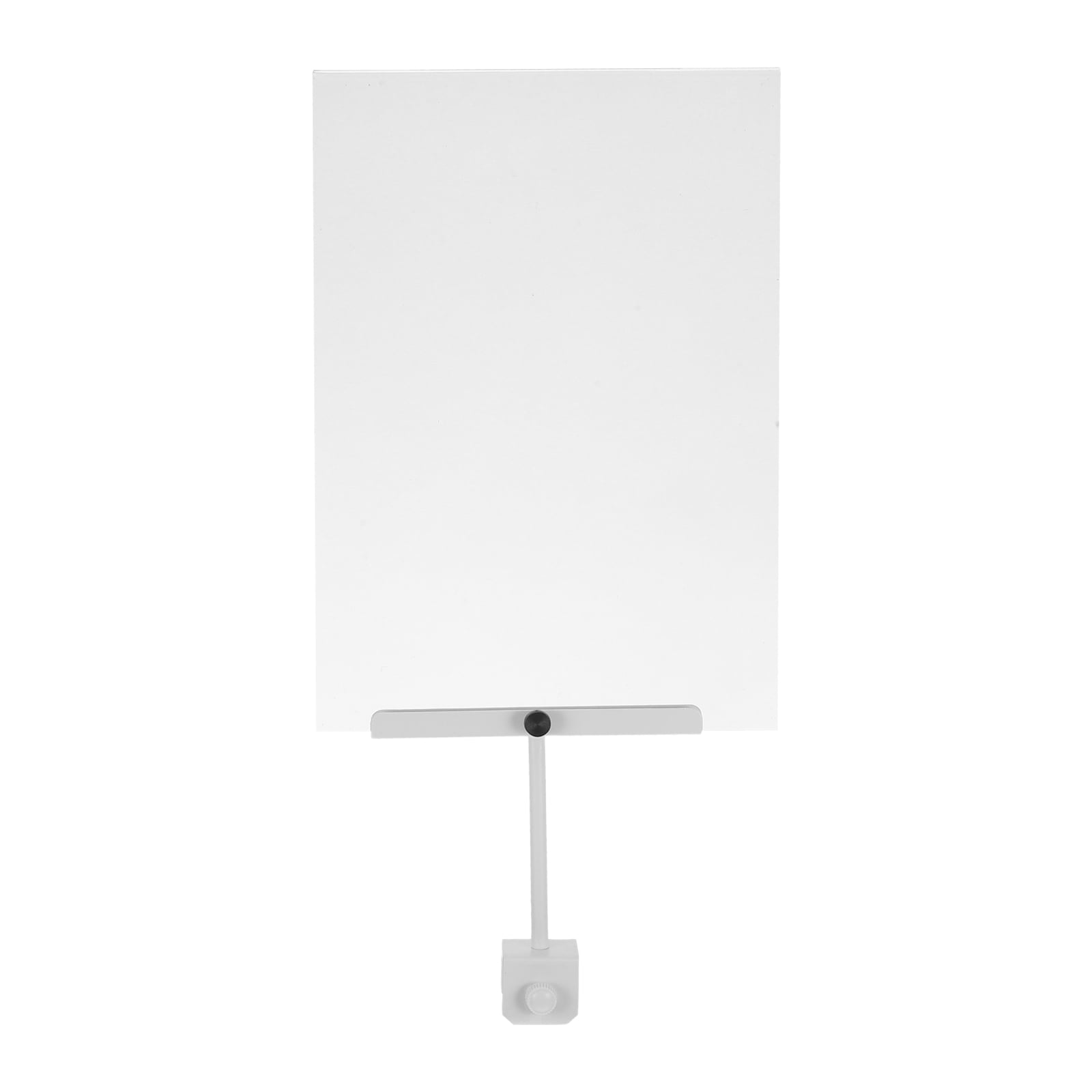 Blank Acrylic Frame Sign Holder Clamp On Sign Holder Card Display ...