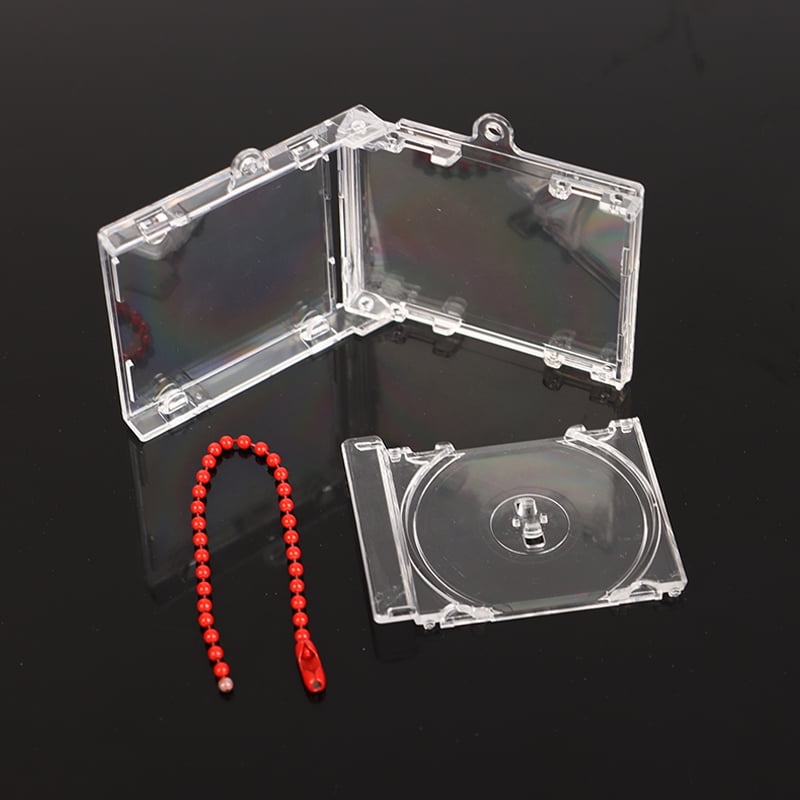 Blank Album Mini CD Case Keychain CD Player Keyring Peripheral ...