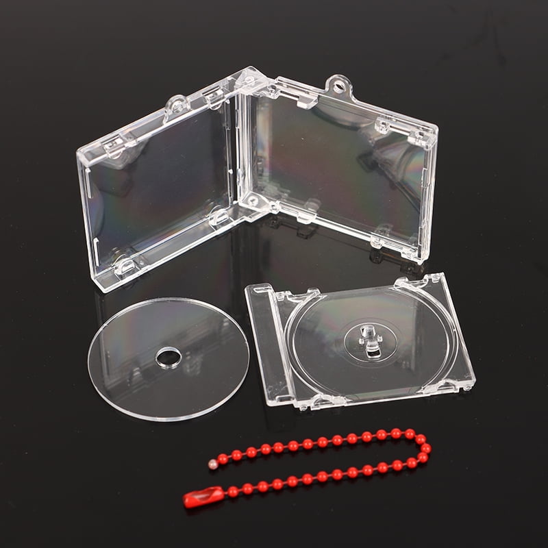 Blank Album Mini CD Case Keychain CD Player Keyring Peripheral ...
