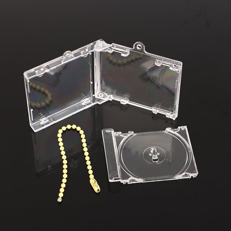 Blank Album Mini CD Case Keychain CD Player Keyring Peripheral ...