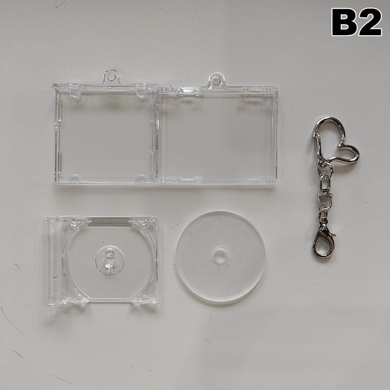 Blank Album Mini CD Case Keychain CD Player Keyring Peripheral ...