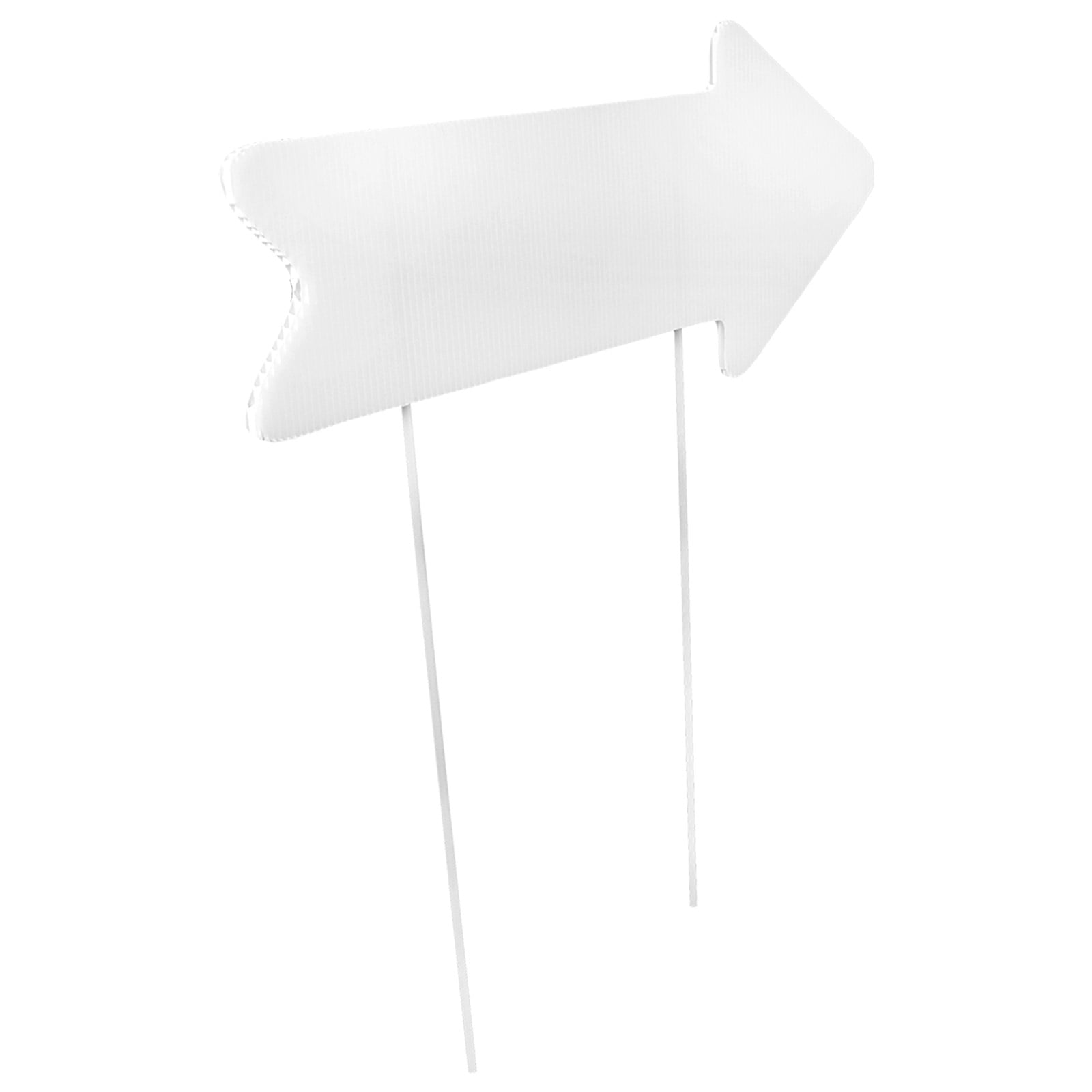 Blank Arrow Sign Practical Double-sided Directional Stake Flags Lawn ...