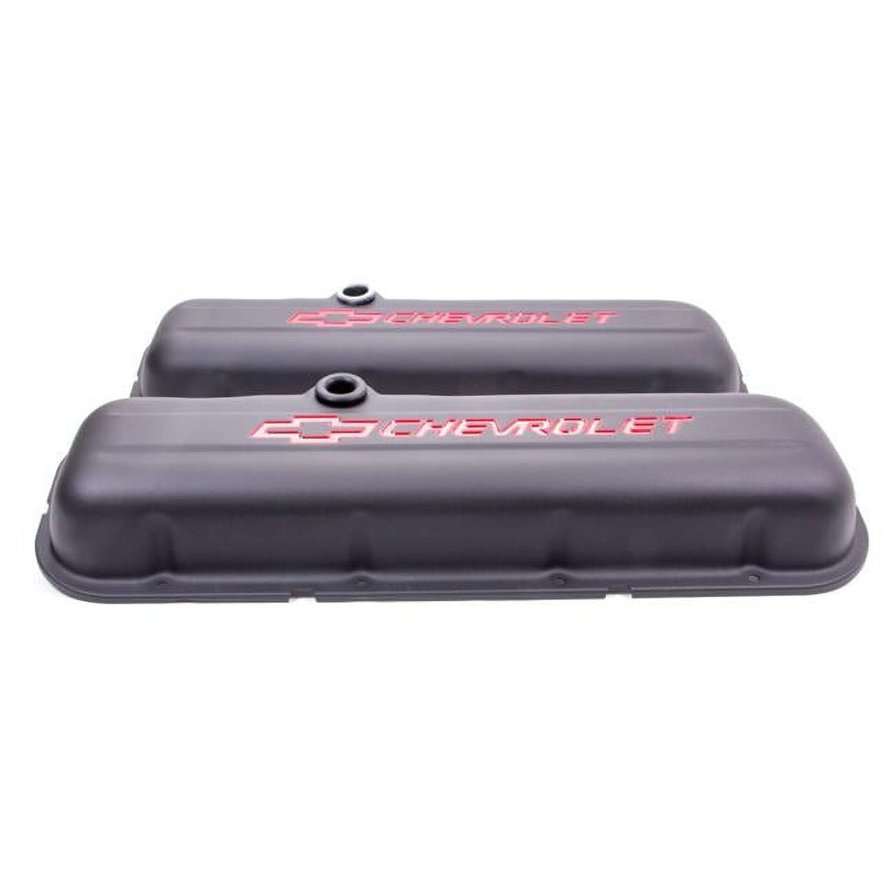 Blank Baffle Crinkle Short Valve Cover for Big Block Chevy - Walmart.com
