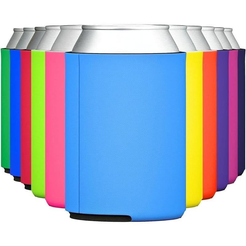 Blank Beer Can Cooler Sleeves Bulk Sublimation Blanks for Vinyl Plain ...