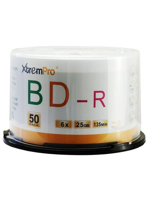Blank BD-R Discs in Blank Media - Walmart.com