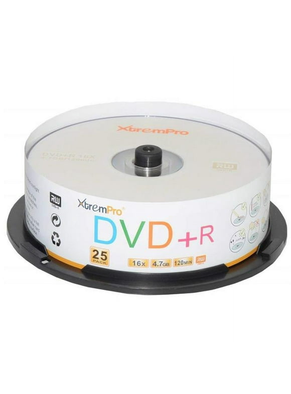 Blank DVD+R Discs in Blank Media - Walmart.com