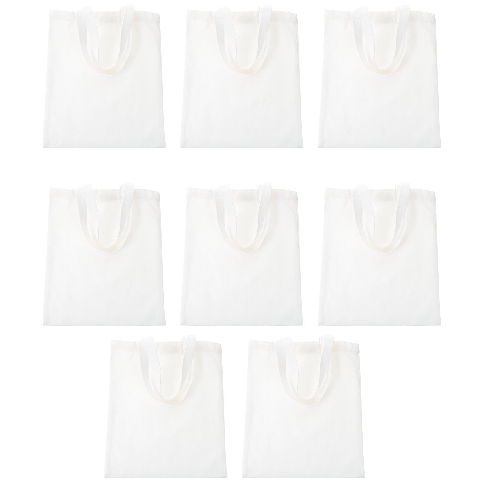 Blank Canvas Bag Tote Bags Sublimation Shopping Grocery for DIY Bulk ...