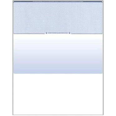 EZ Checks Blank Hologram High Security Laser Business Checks | Check at ...