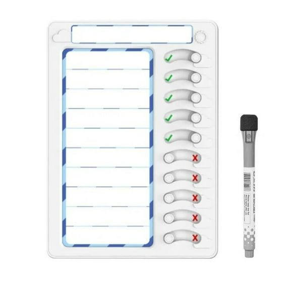 Blank Chore Chart for Kids Magnetic Dry Erases Chore Chart Checklist ...