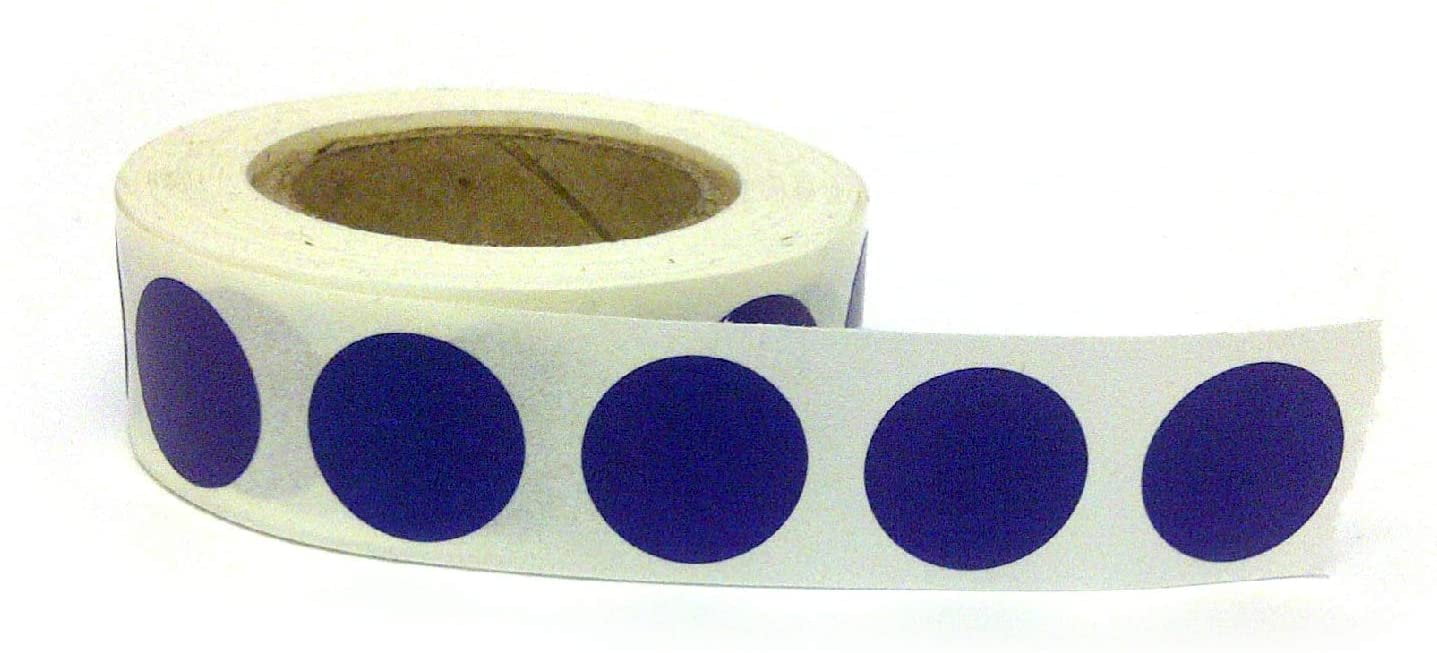 Blank Color Coding Stickers, Writable Surface 500 Permanent Labels per ...