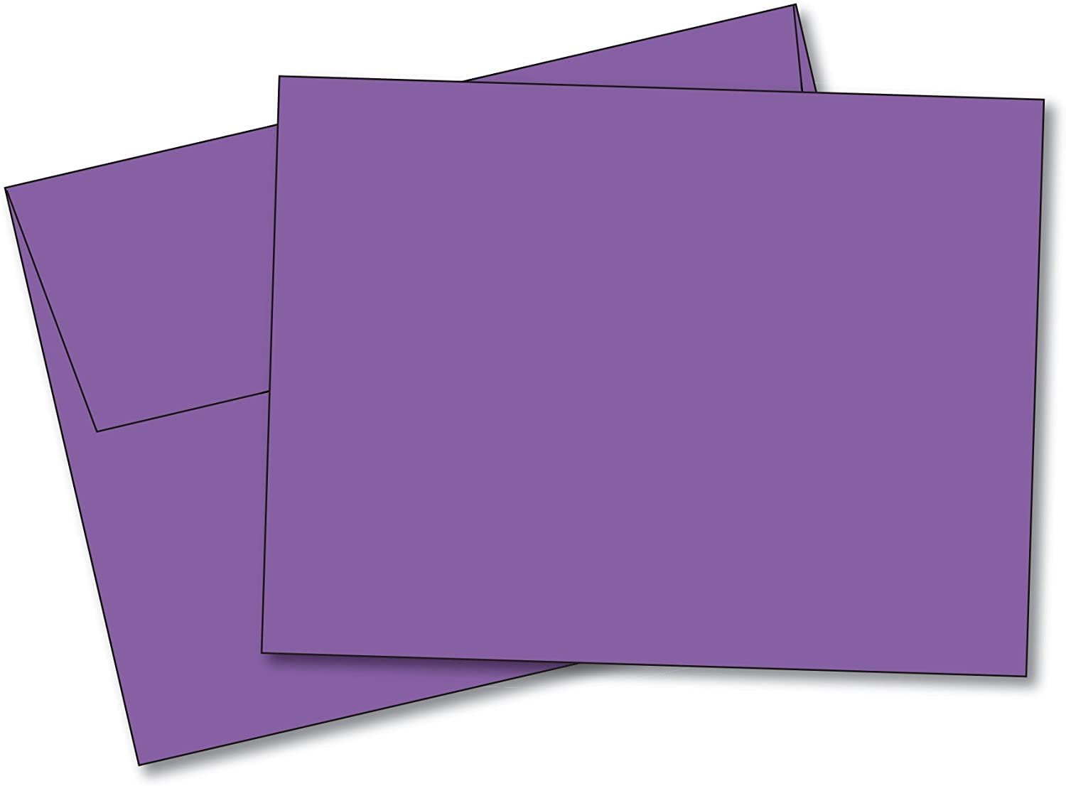Blank Color Note Cards Uncoated, 4 1/2 X 6 Inches Cards - 40 Cards and ...
