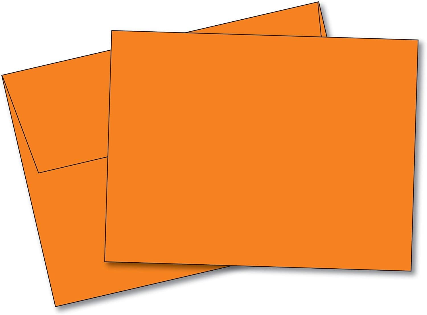 Blank Color Note Cards Uncoated, 4 1/2 X 6 Inches Cards - 40 Cards and ...