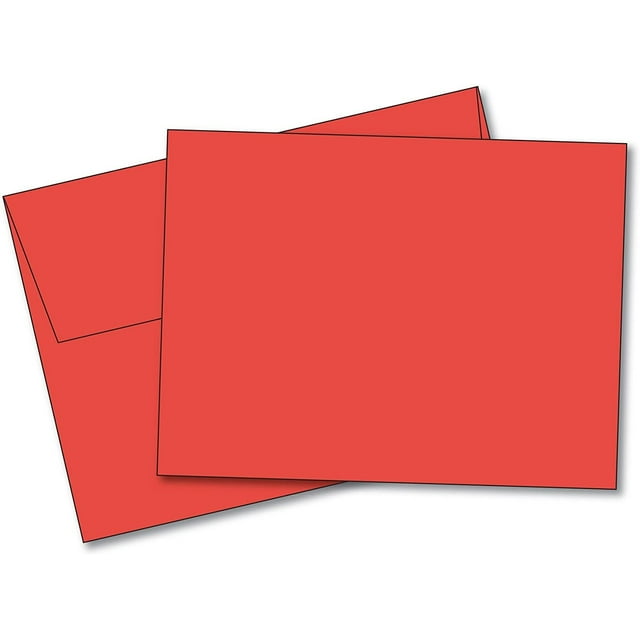 Blank Color Note Cards Uncoated, 4 1/2 X 6 Inches Cards - 40 Cards and ...