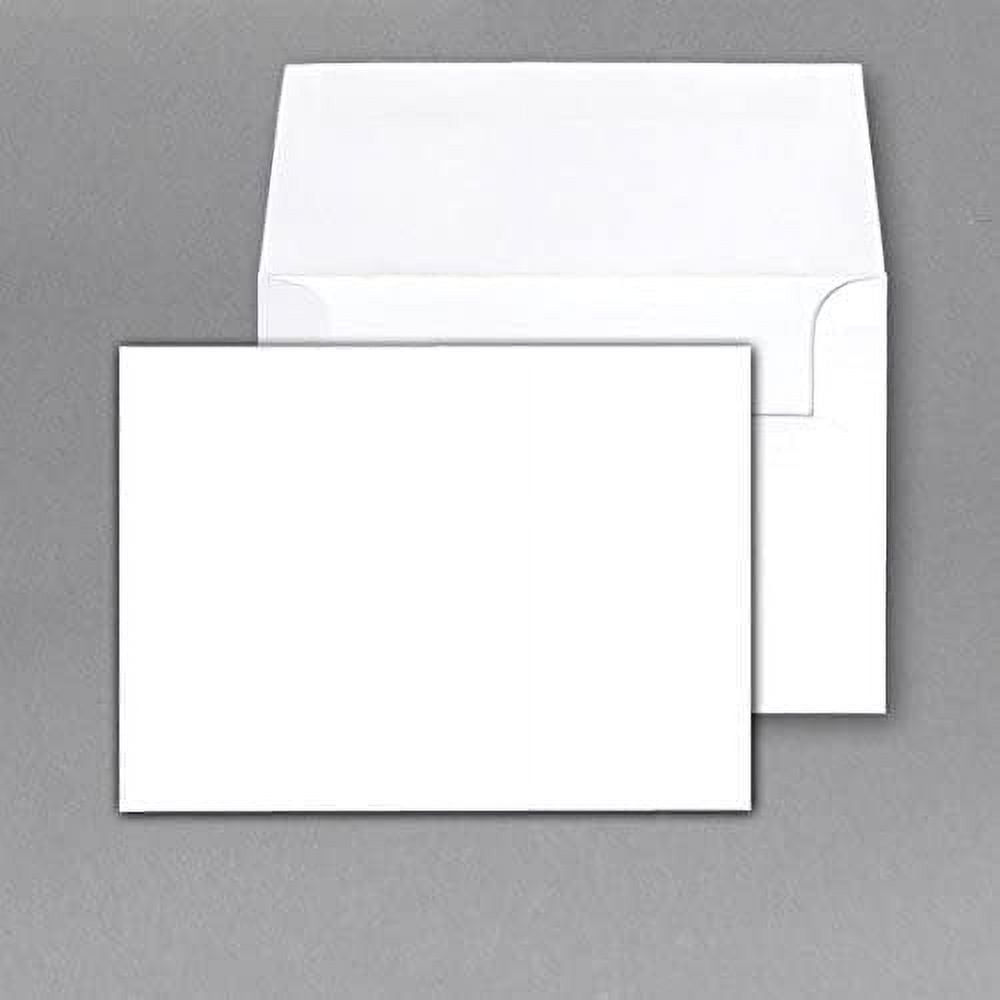 Blank Color Note Cards Uncoated, 5 x 7 Inches Cards - 40 Cards and ...