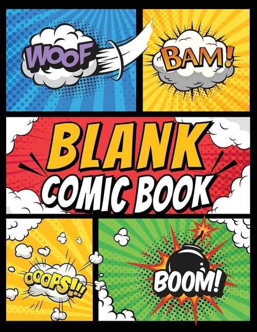Blank Comic Book Panels: Draw Your own Comics And Create The Best ...