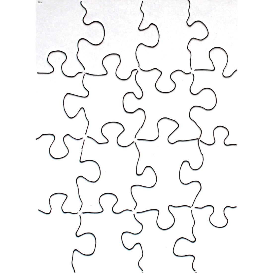 Blank Compoz-A-Puzzle 16-Piece Small Rectangle - Walmart.com