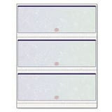 Blank Computer Checks for Laser & Ink Jet Printers, Pack of 100 Sheets ...