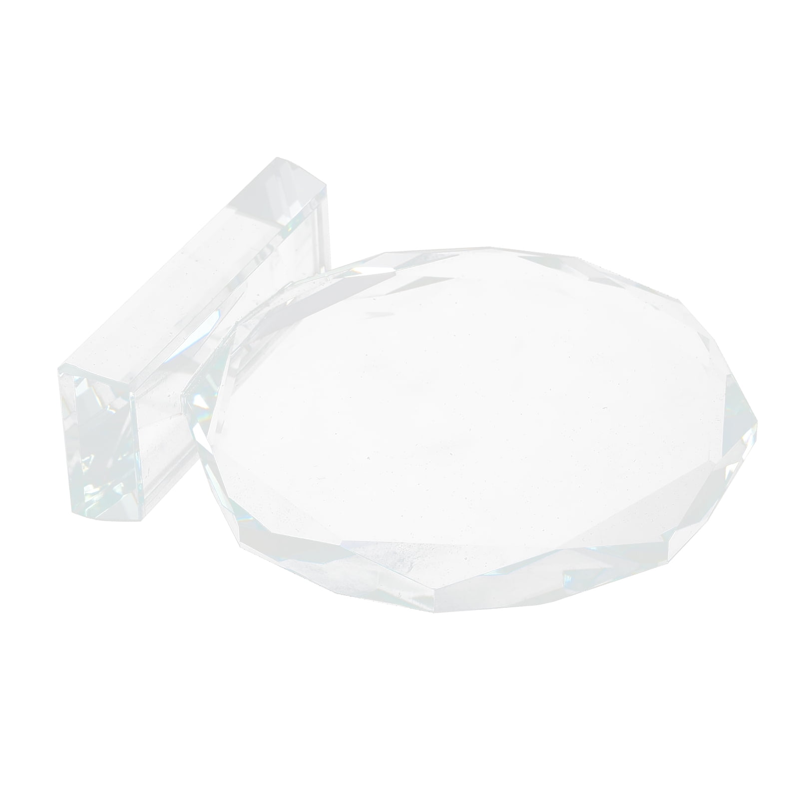 ifundom Simple Octagonal Crystal Award Trophy for Home Decoration 1Pack ...