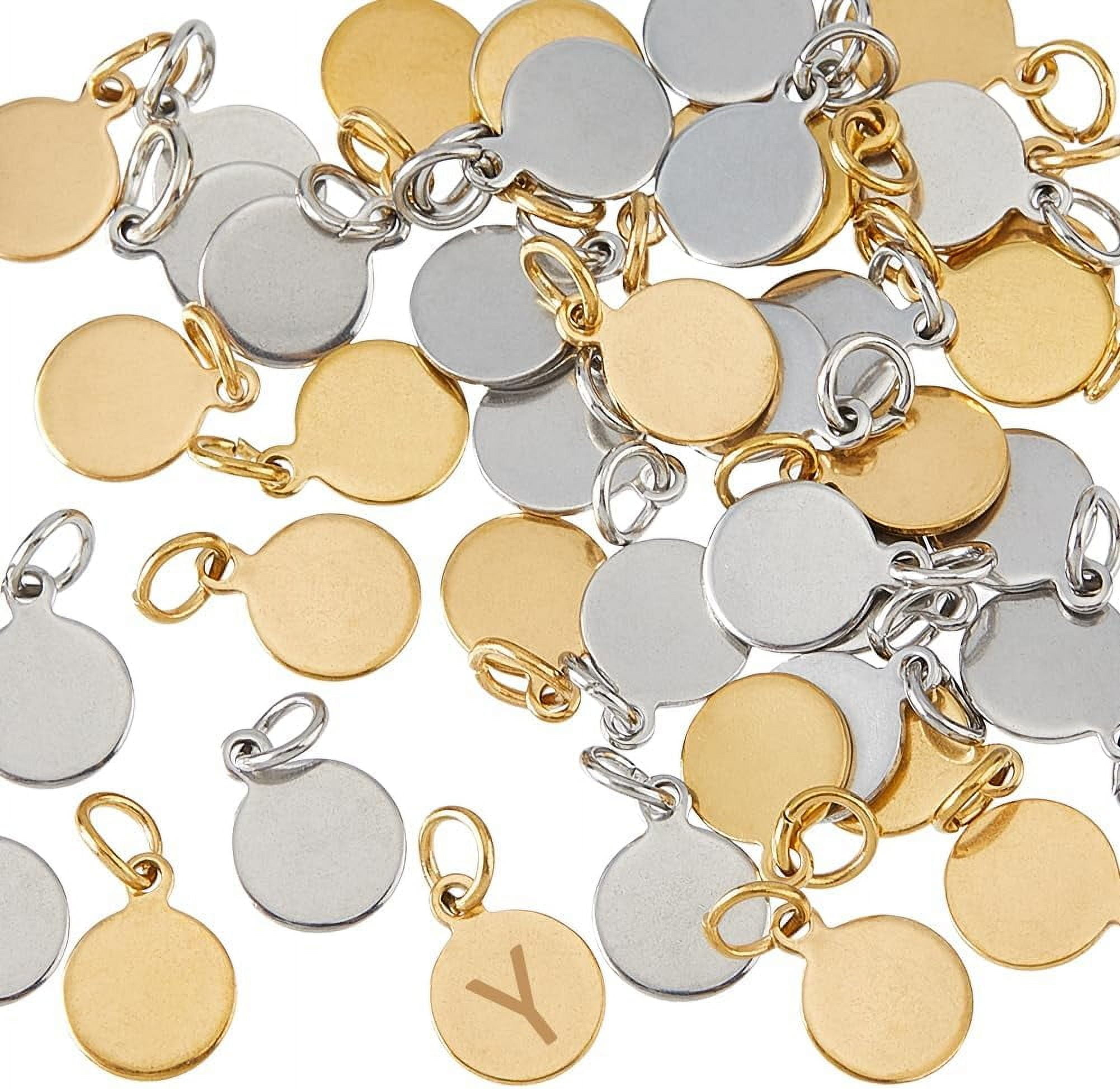 Blank Engraving Charms includes Stamping Message Word Tag Pendants 304 ...