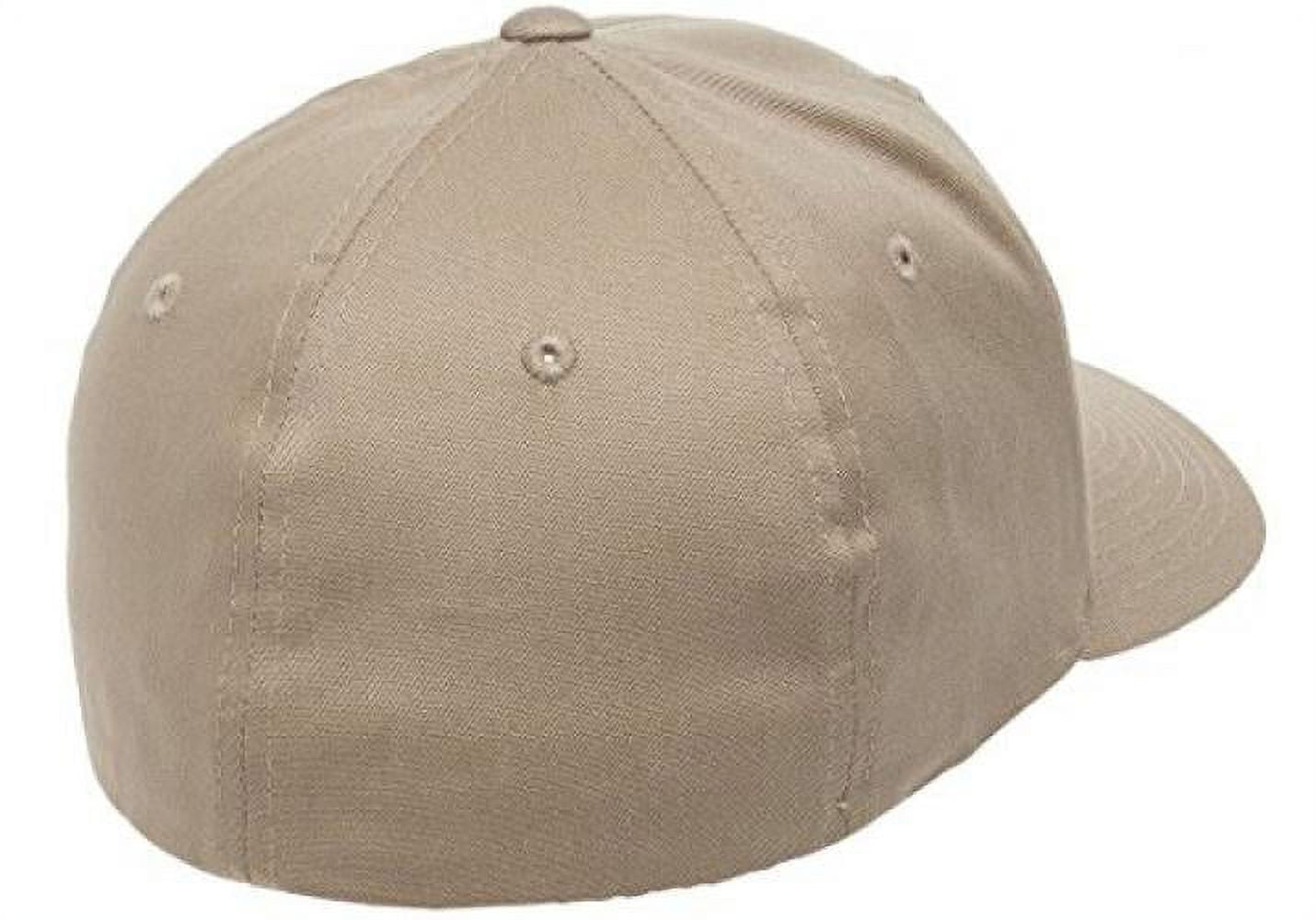 Blank Flexfit VFlexfit Twill Fitted Hat Cap Flex Fit 5001 SM Khaki ...