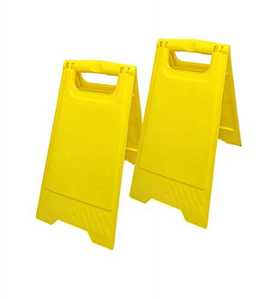 Blank Floor Sign A-Frame Folding,11.5" x 24" [Pack of 2] - Walmart.com