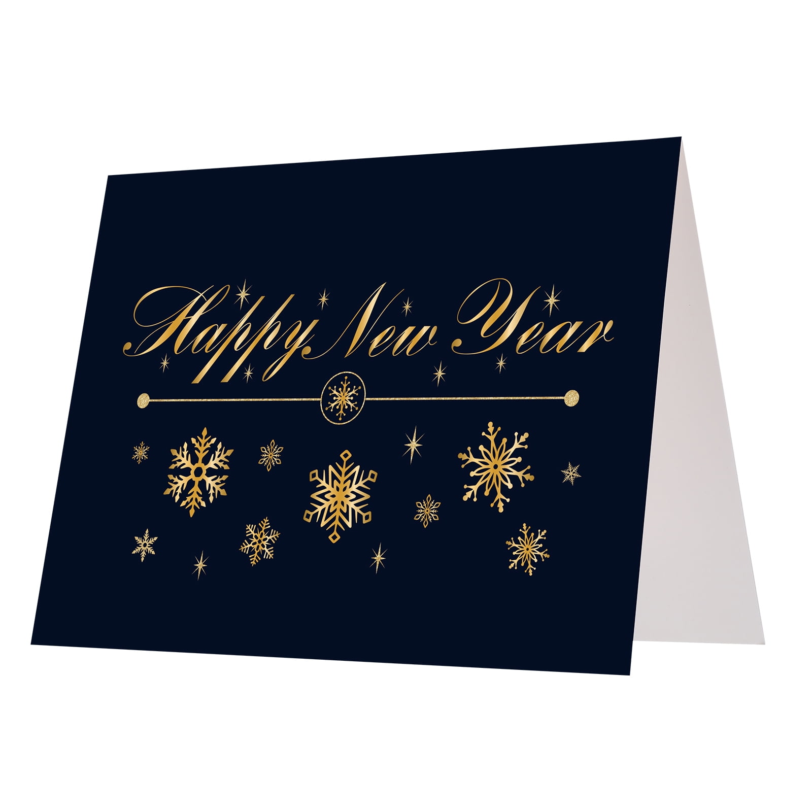 Blank Greeting Cards, 1 Set Happy New Year Cards Blessing New Year ...