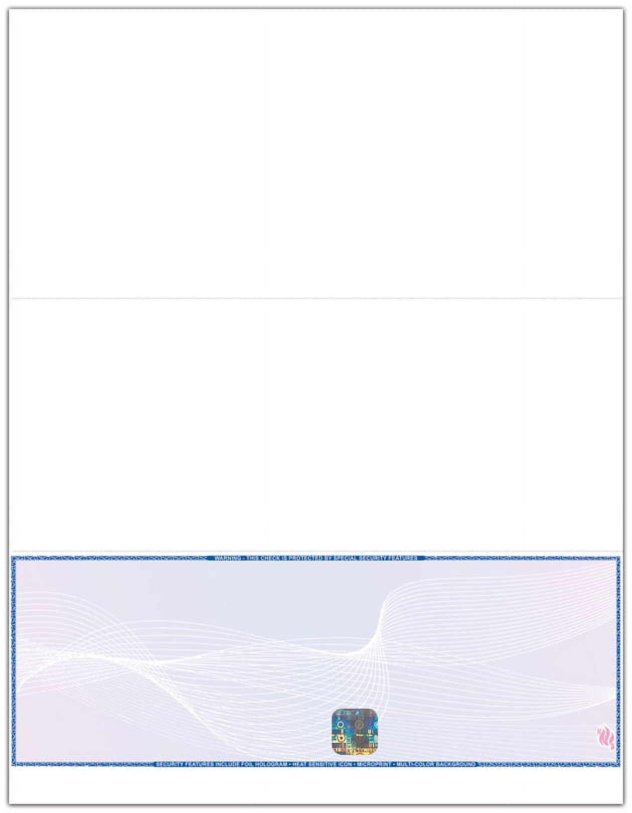 EZ Checks | High Security Business Checks | Hologram | Blue/Maroon ...