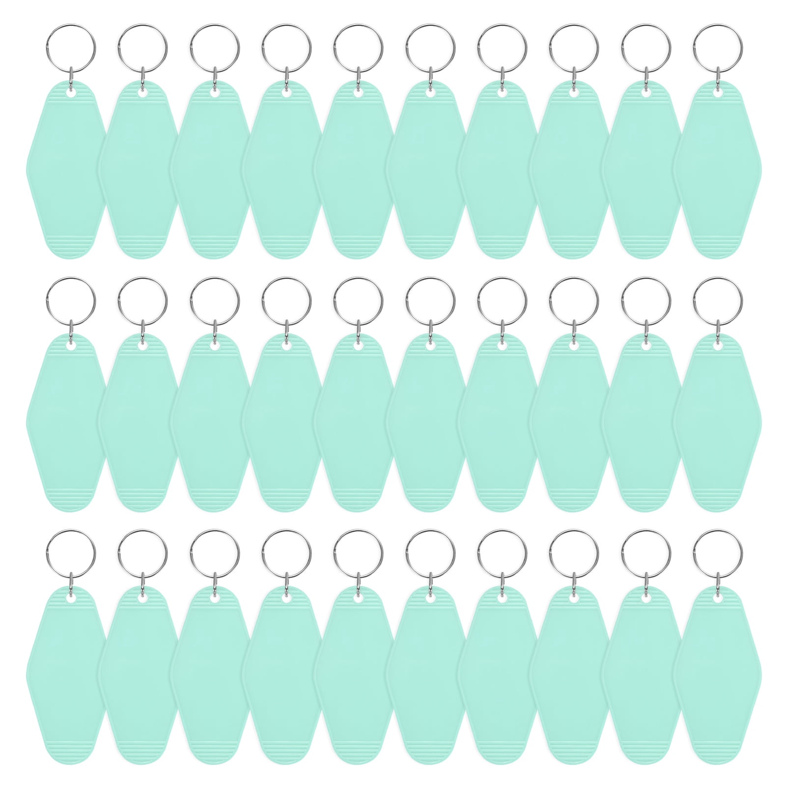 Blank Hotel Keychain Tags [30PCS] - Plastic Rhombus Blank Motel ...