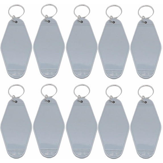 Blank Hotel Keychains Bulk Vintage Motel Keychain Vinyl HTV Printing ...