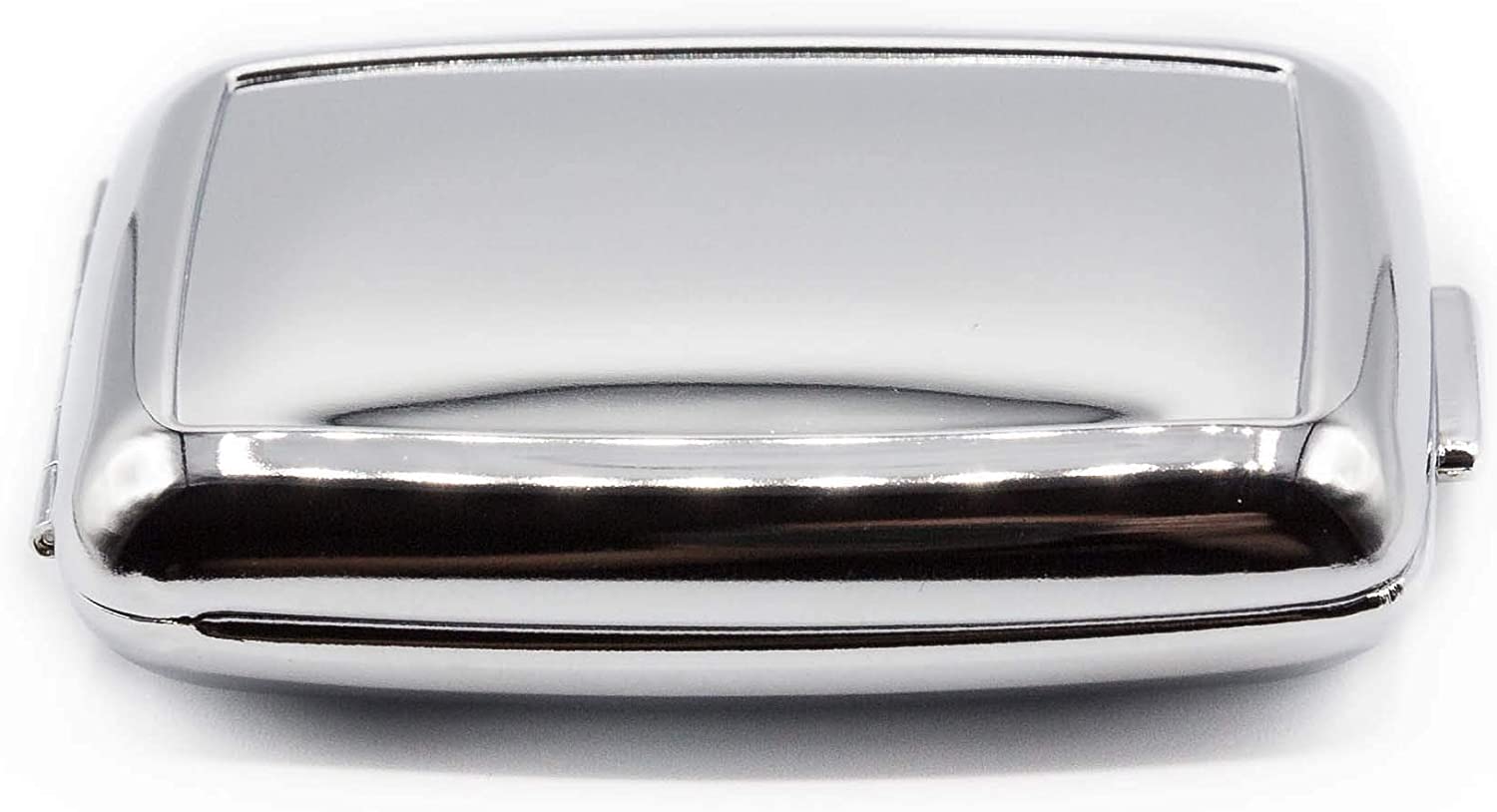 Blank Indent Rectangular Curved Edges Pocket Purse Portable Travel Pill ...