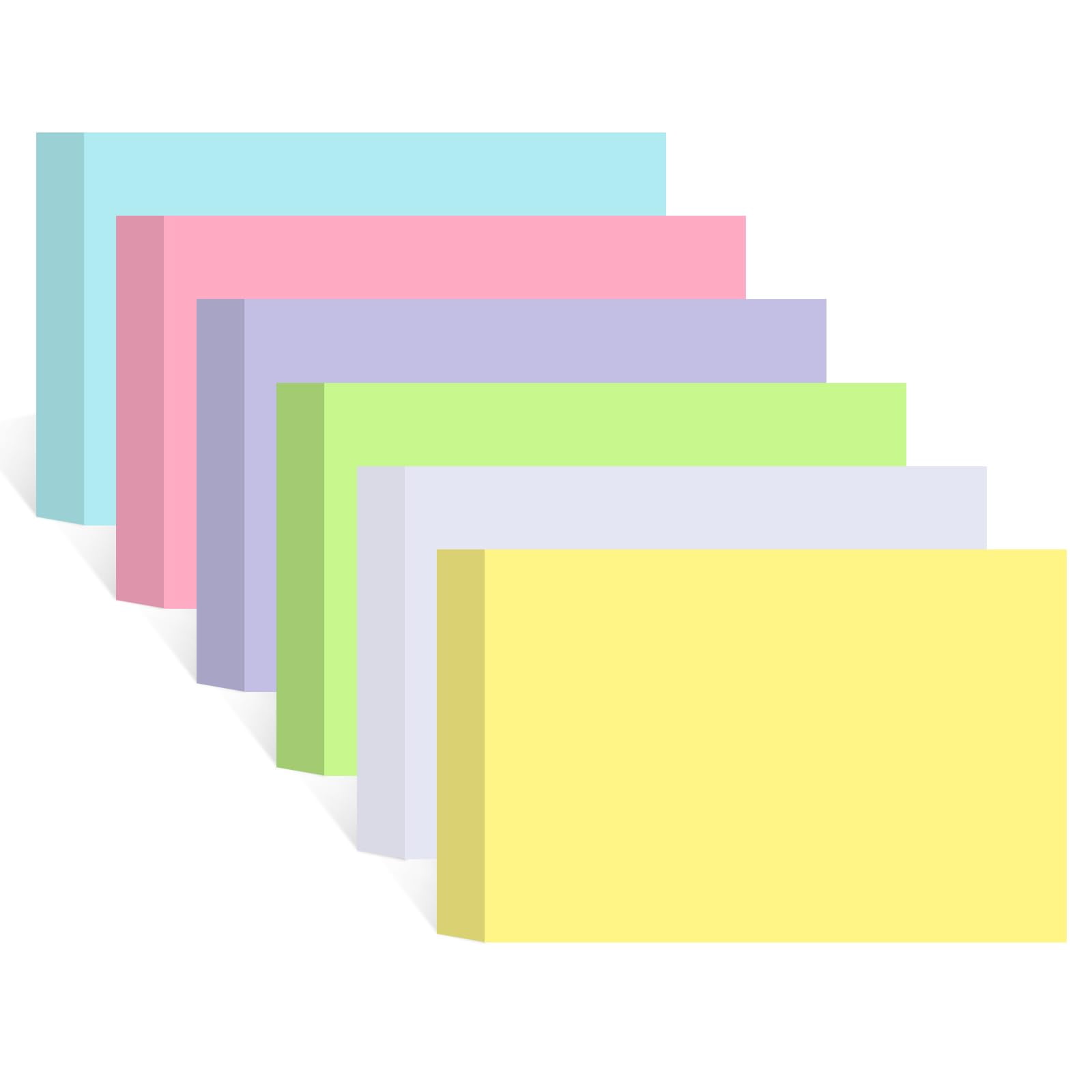 Blank Index Cards 3x5 Inch, 240 Pieces Heavyweight Flash Cards for ...