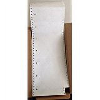 Blank Inventory Tags, Pinfed Continuous, 1-Part, White Tyvek, 2-1/2" x ...