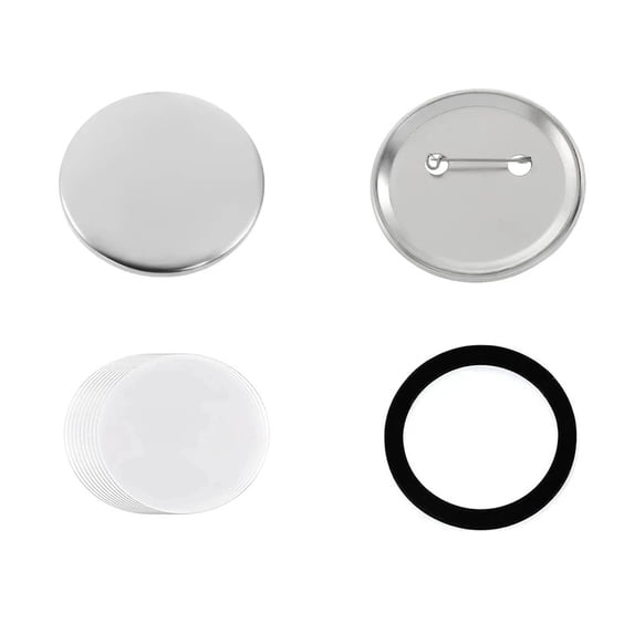 Blank Iron Badges Button Maker Parts, 25MM Badges Button Maker Parts ...
